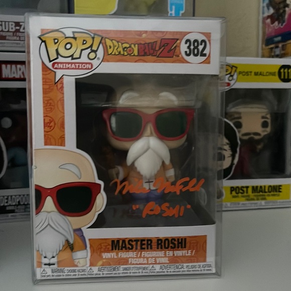 Funko | Toys | Funko Pop Master Roshi Signed With Certificate Of ...